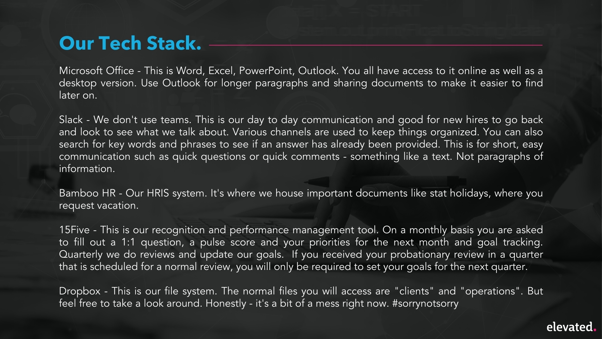 The Elevated Team. | Elevated | Elevated HR
