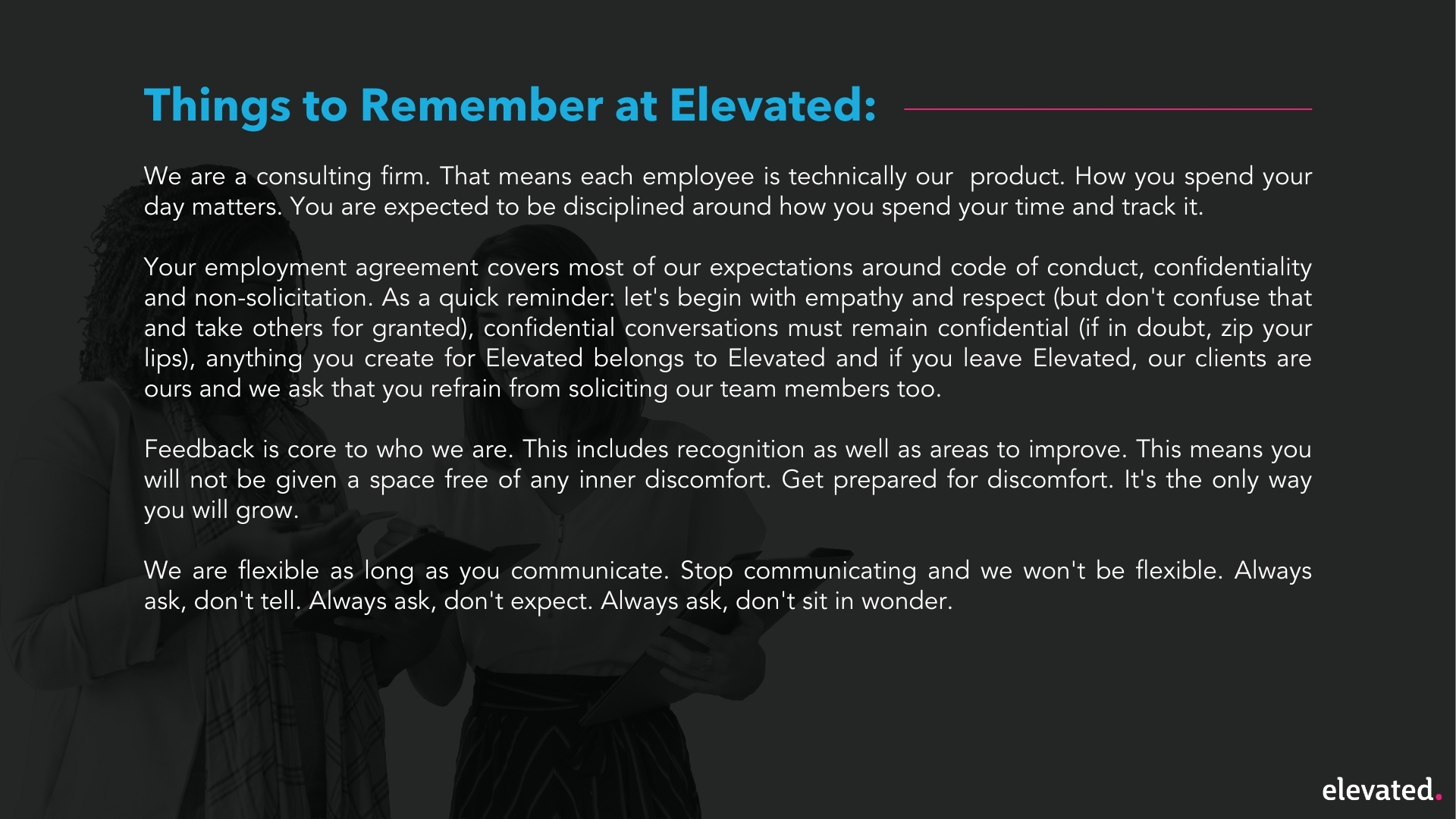 The Elevated Team. | Elevated | Elevated HR